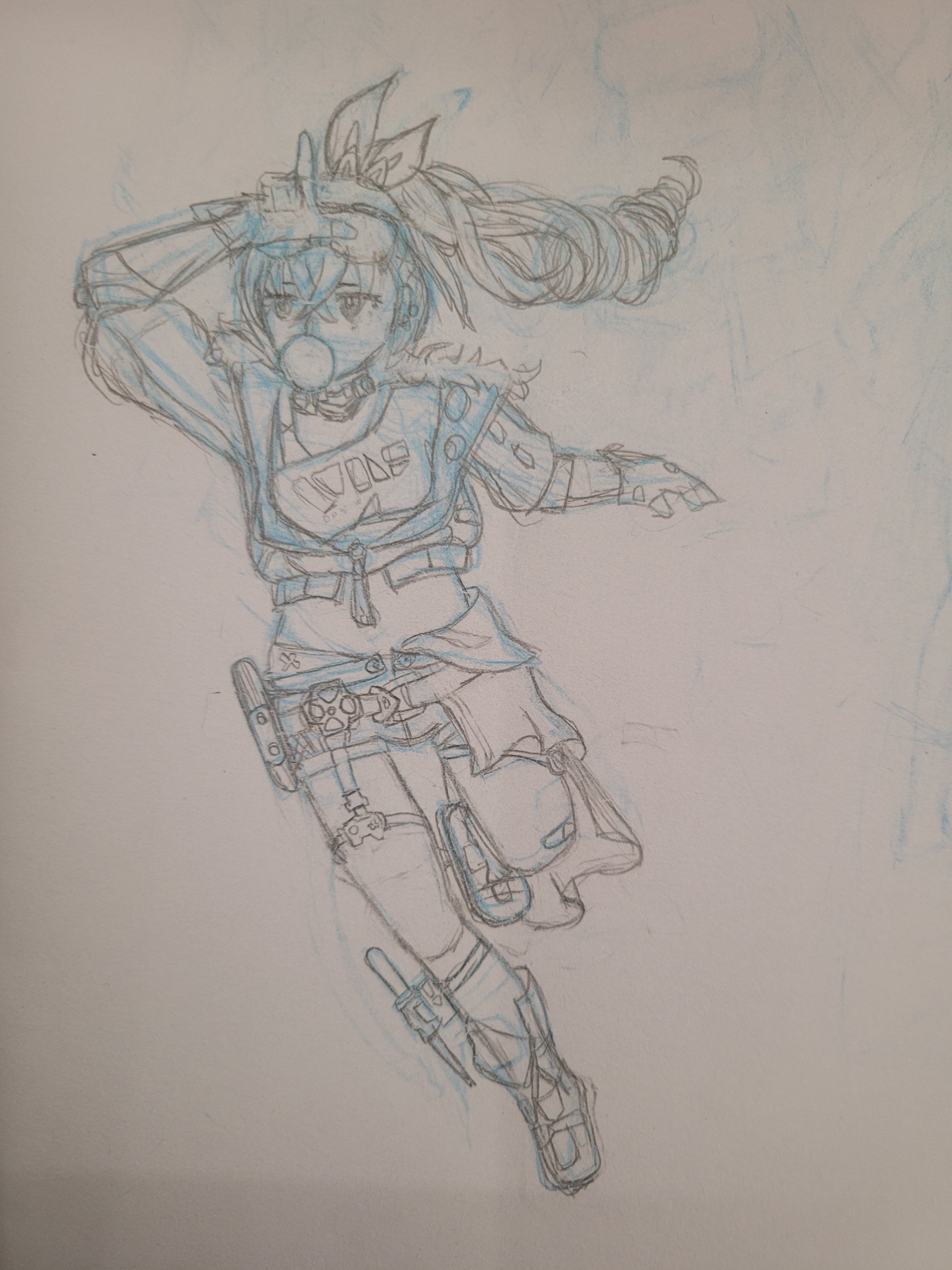Silverwolf sketch Honkai: Star Rail | HoYoLAB