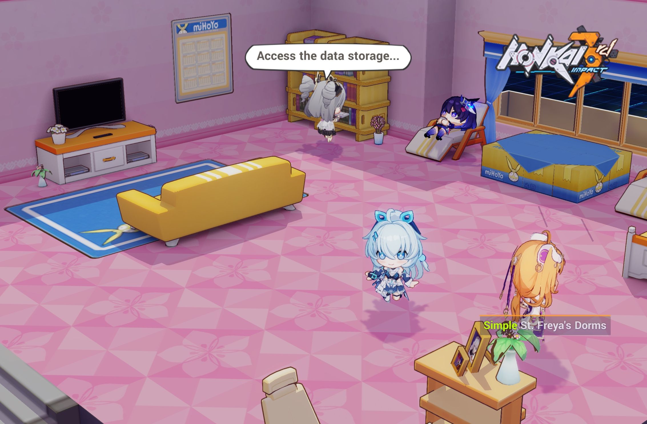 Dorm moments pt.2 Honkai Impact 3rd | HoYoLAB