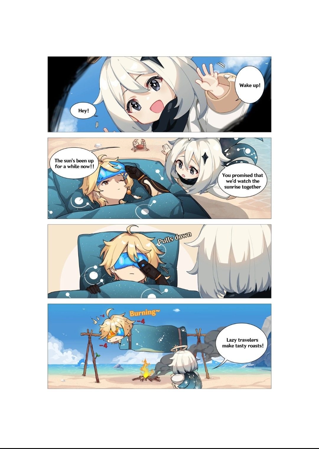 Genshin official comic~ Genshin Impact | HoYoLAB