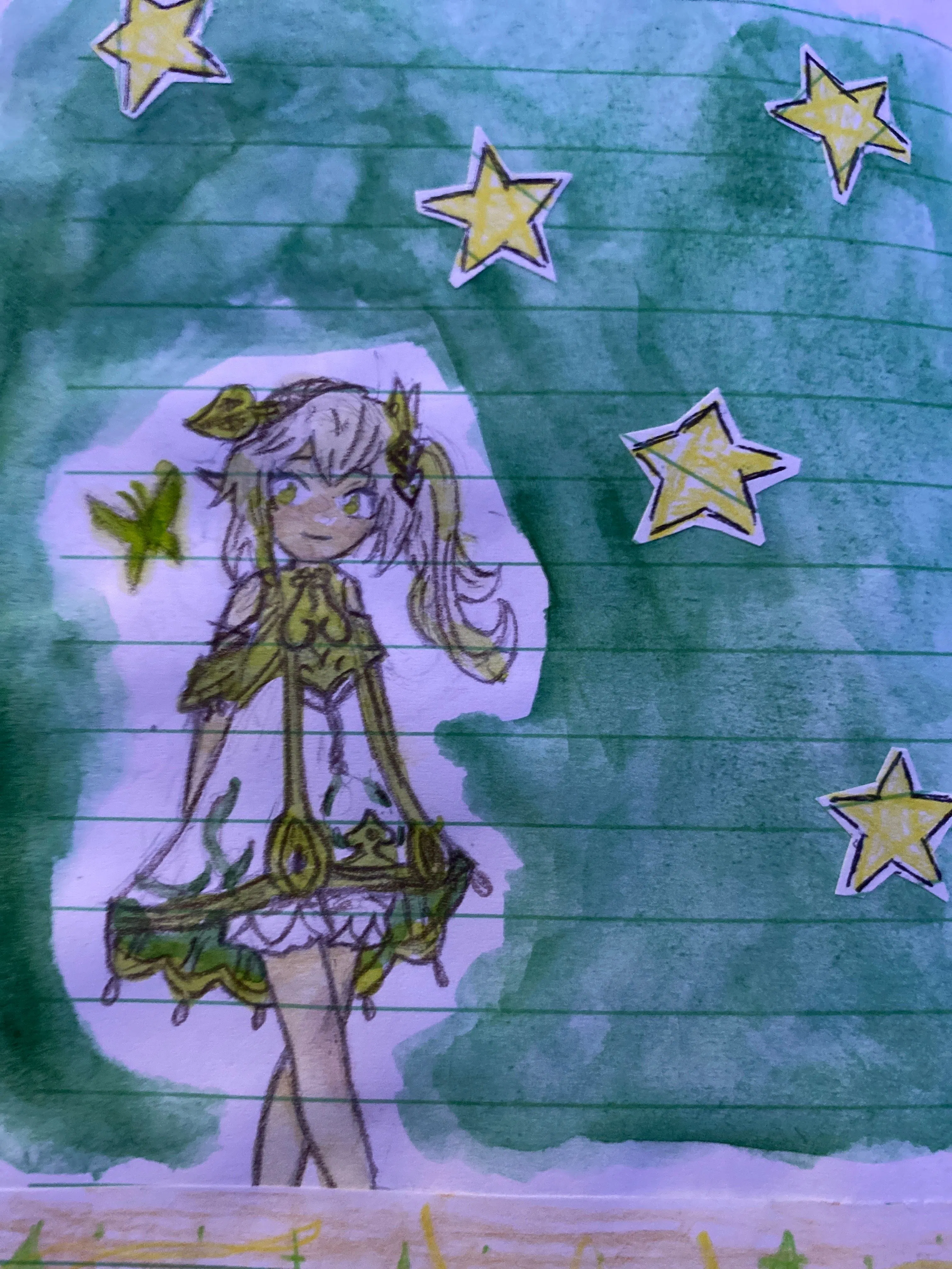 My drawing of nahida Genshin Impact | HoYoLAB