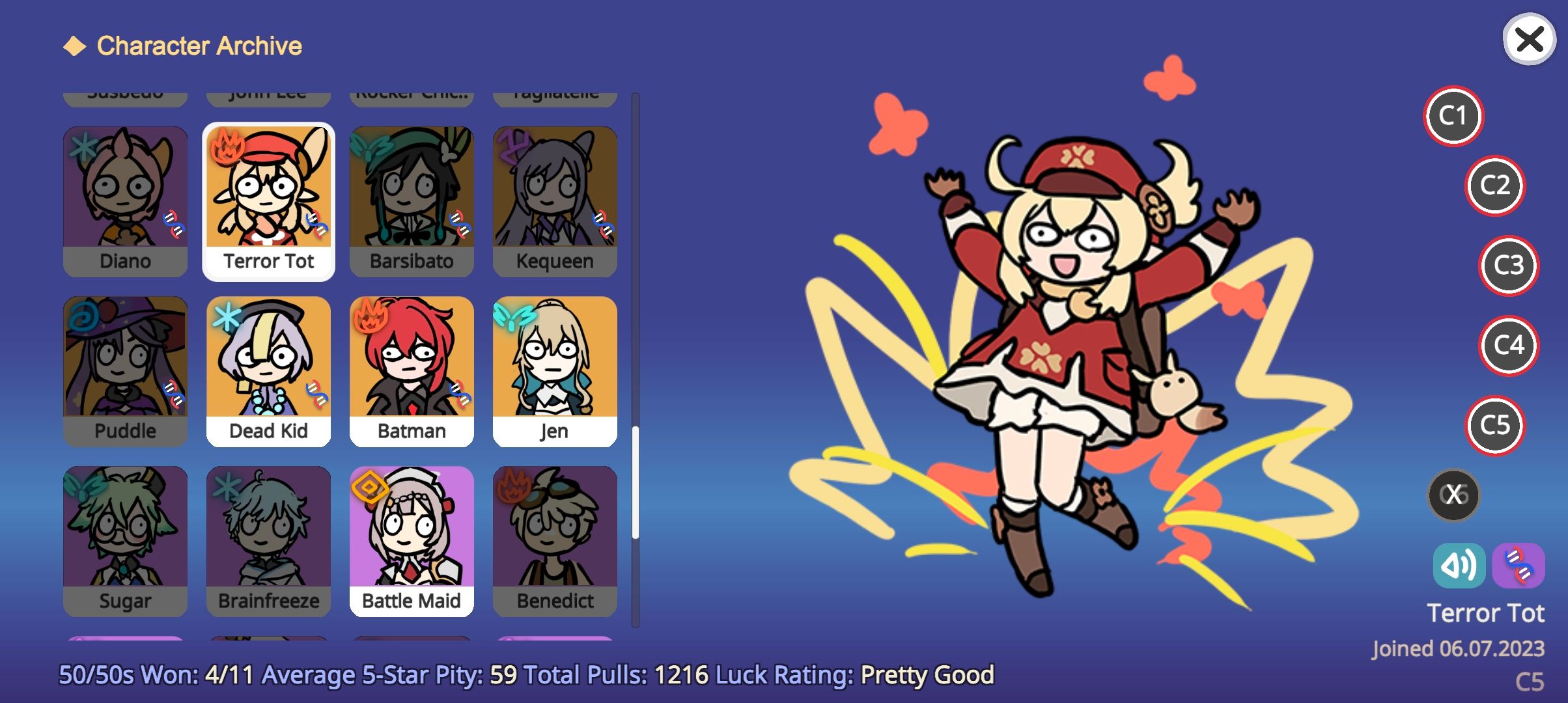 C5 Terror Tot😎😎 Genshin Impact | HoYoLAB