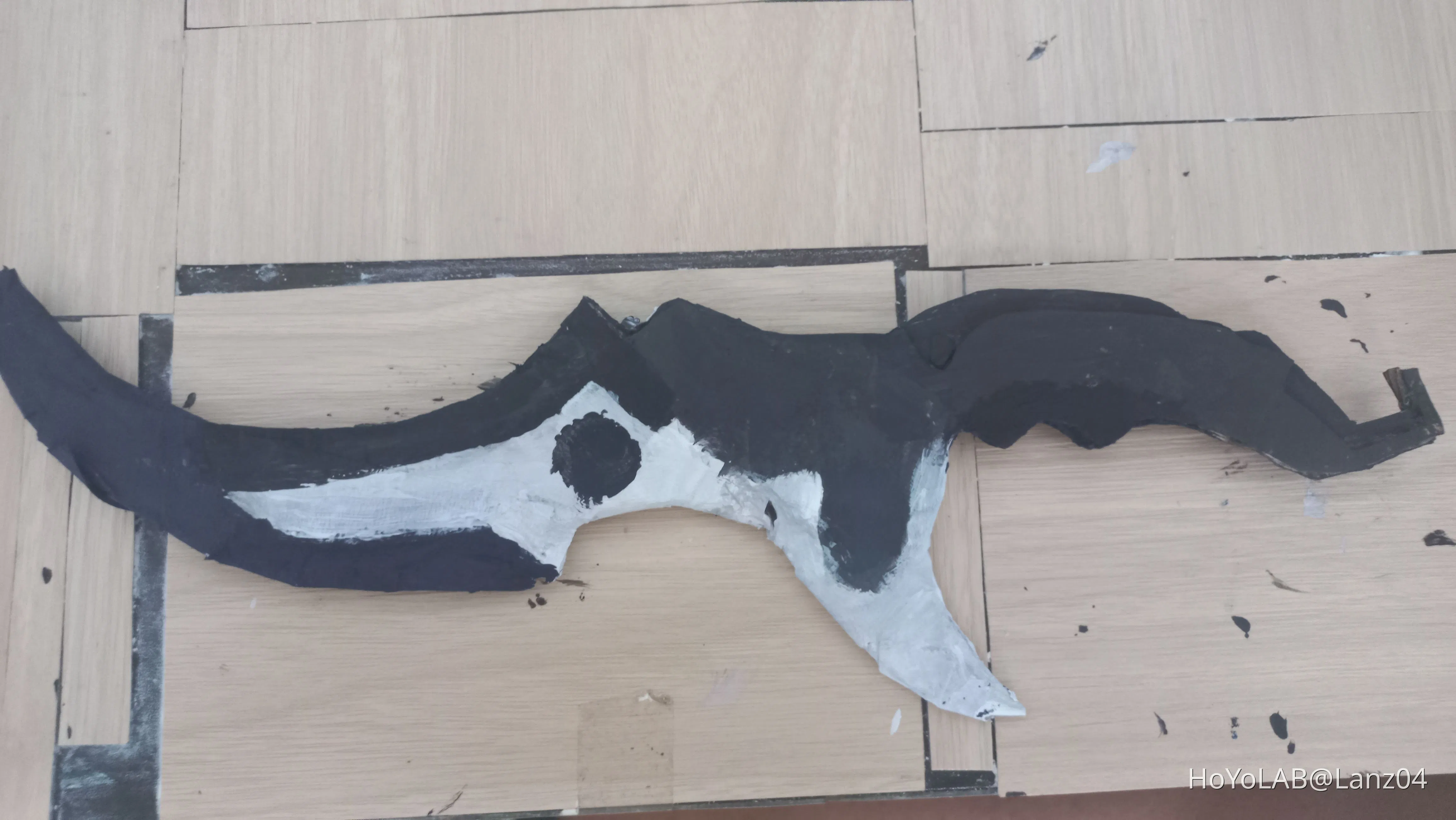 Sampo Dual Dagger irl weapon(cardboard) with color version Honkai: Star ...