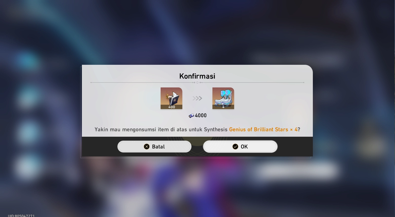 Synthesis Relic in HSR is scam, better in Genhin T_T Honkai: Star Rail ...