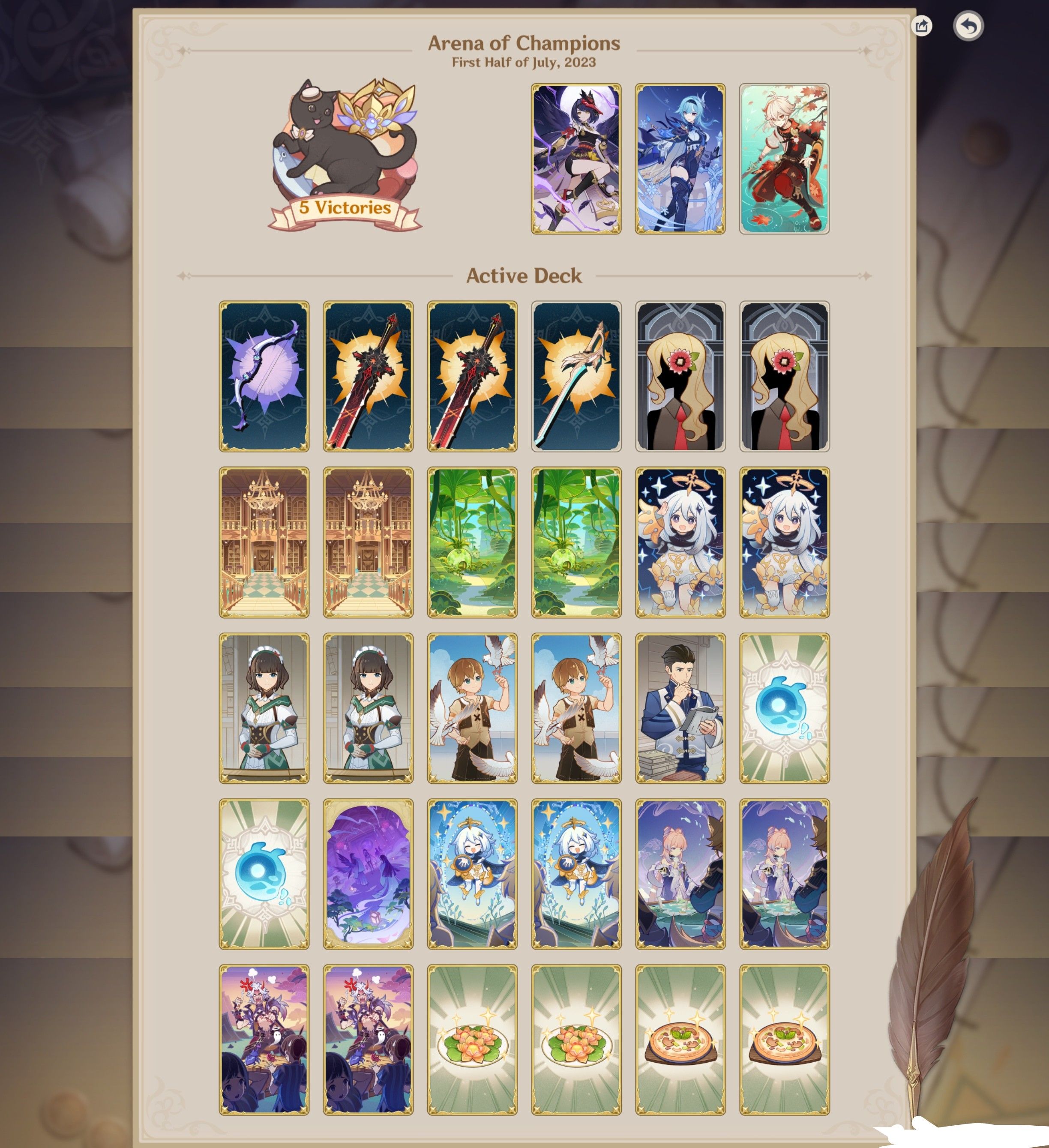 Eula Superconduct Swirl Deck (Version 3.8 Eula Update) Genshin Impact ...