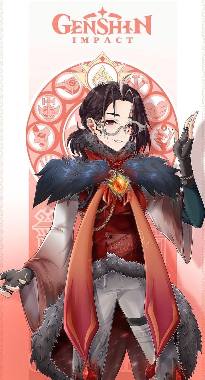 Jeramie, 5 star-pyro-bow user ( original character) Genshin Impact ...
