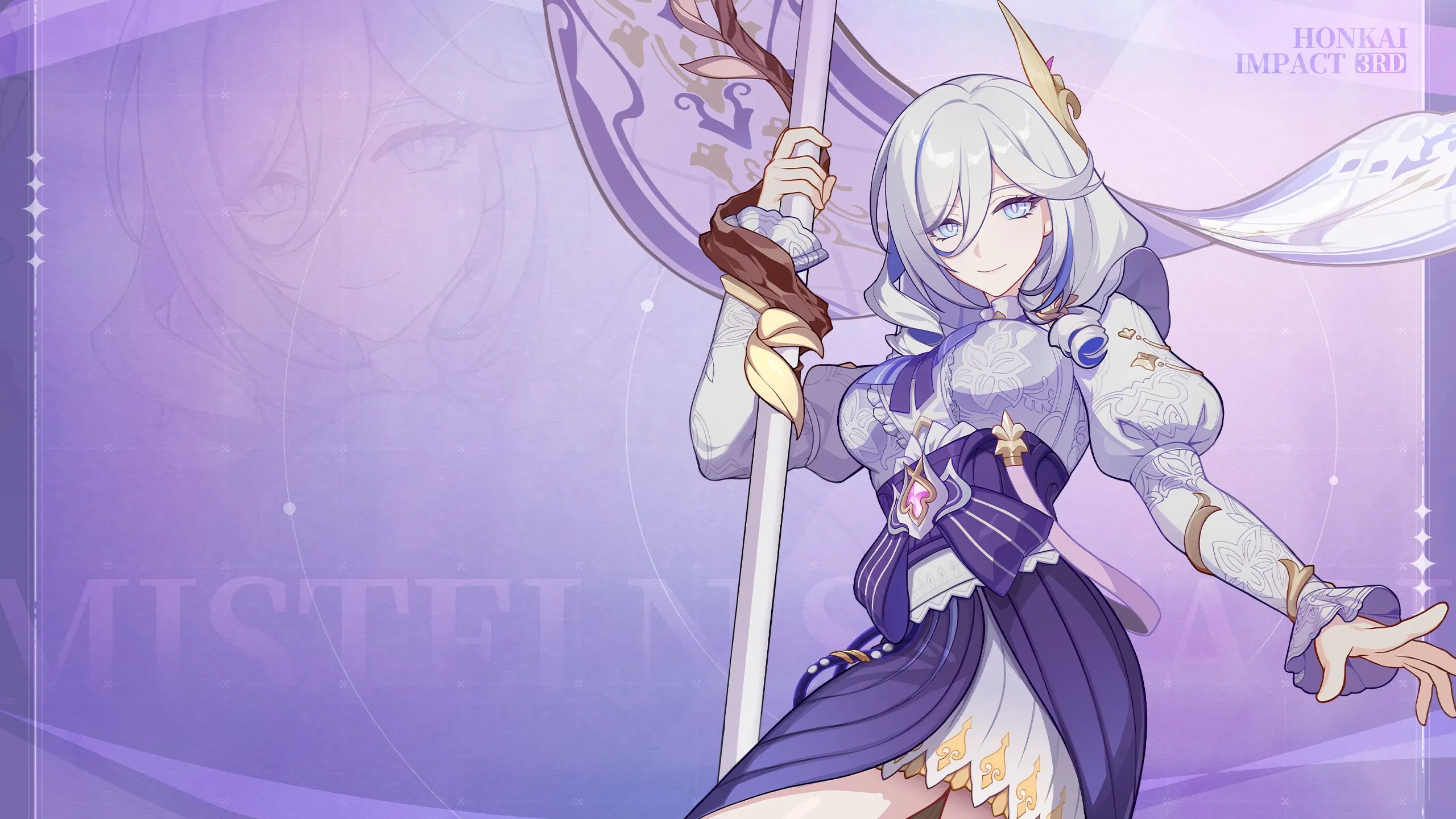 misteln shariac(hare) outfit silky violet dream wallpaper Honkai Impact 3rd | HoYoLAB