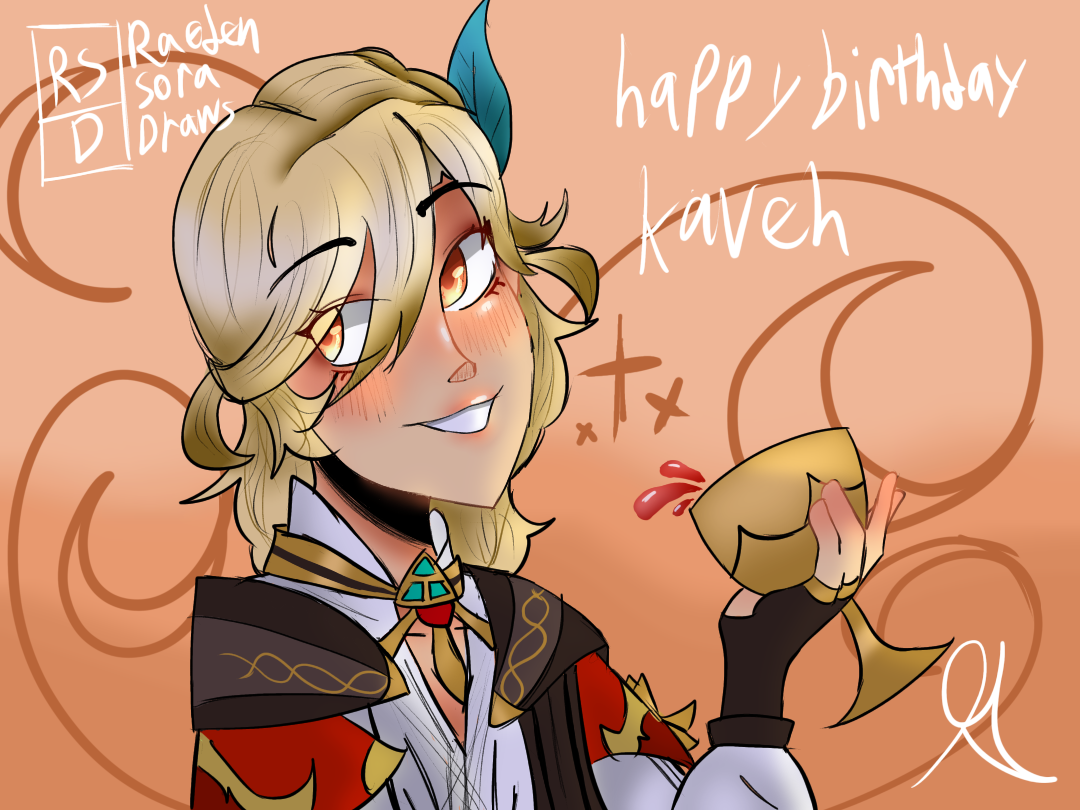 Happy birthday Kaveh! Genshin Impact | HoYoLAB