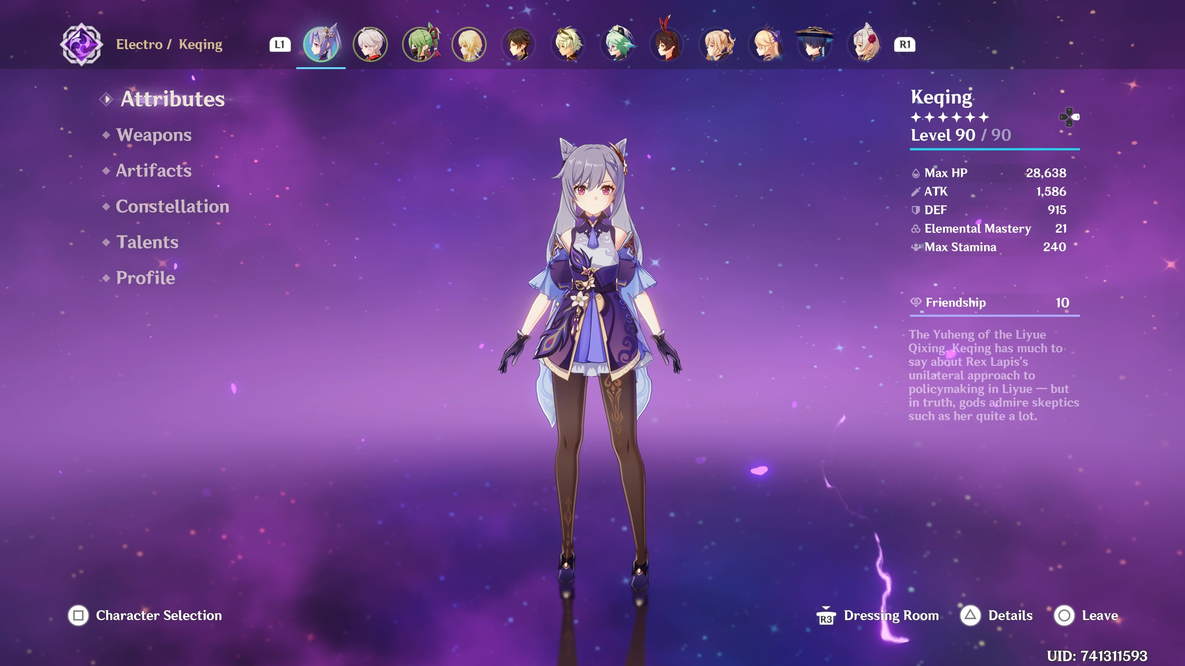 Rate my keqing build Genshin Impact | HoYoLAB