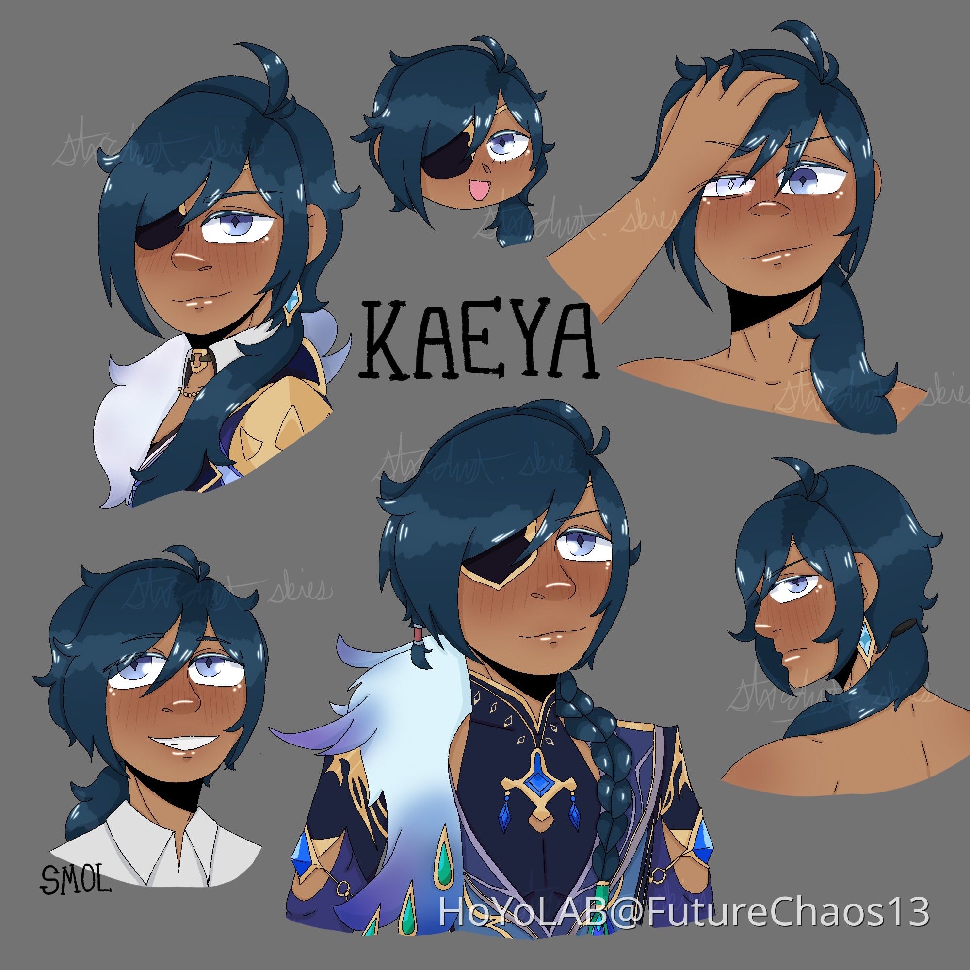 Kaeya Hyperfixation Doodle Page Genshin Impact | HoYoLAB
