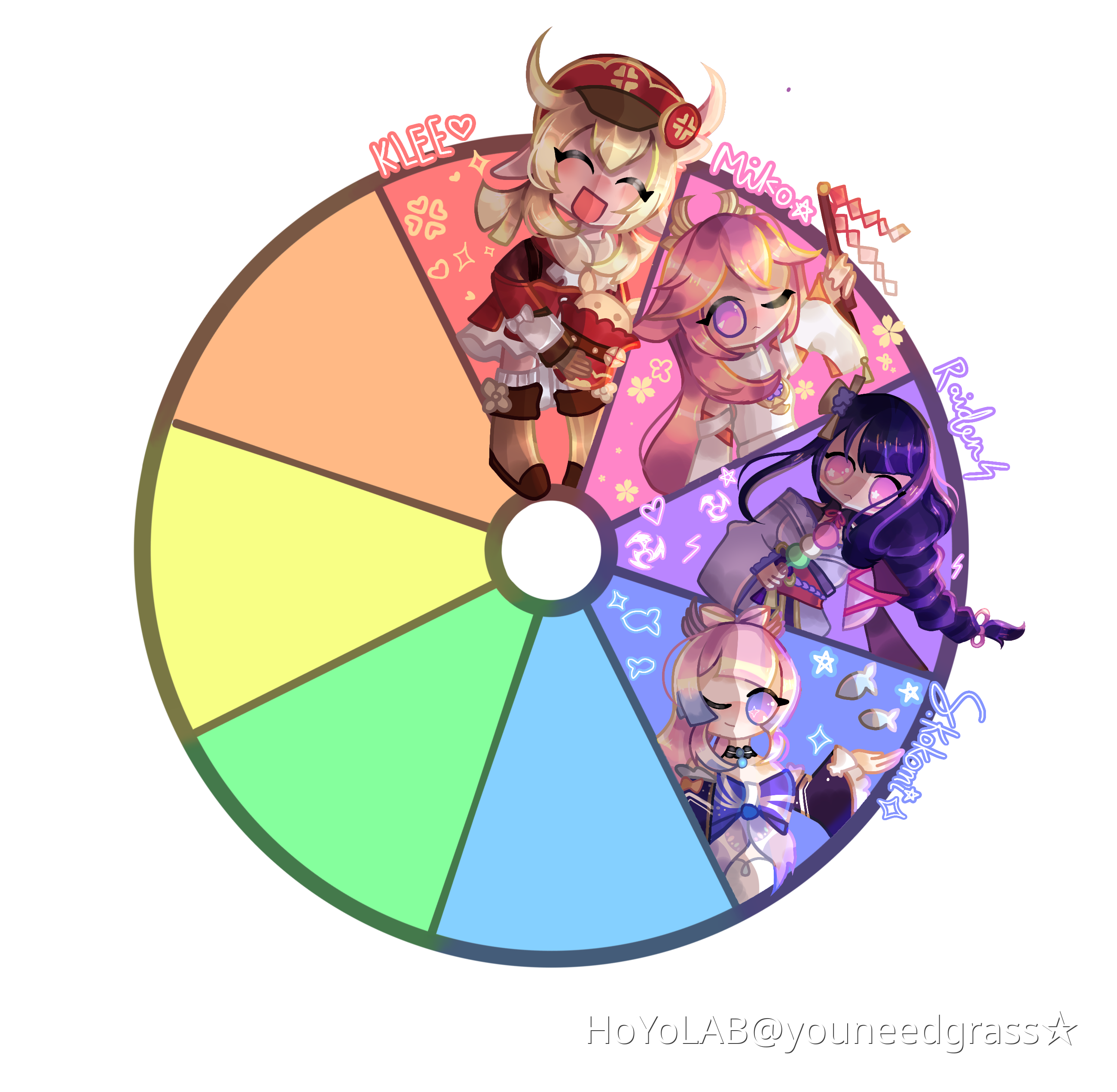 Genshin Color Wheel Dayy 4