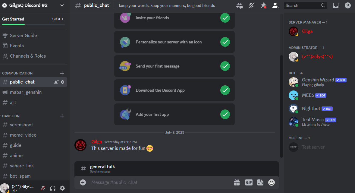 ada yang mau join discord?? | HoYoLAB