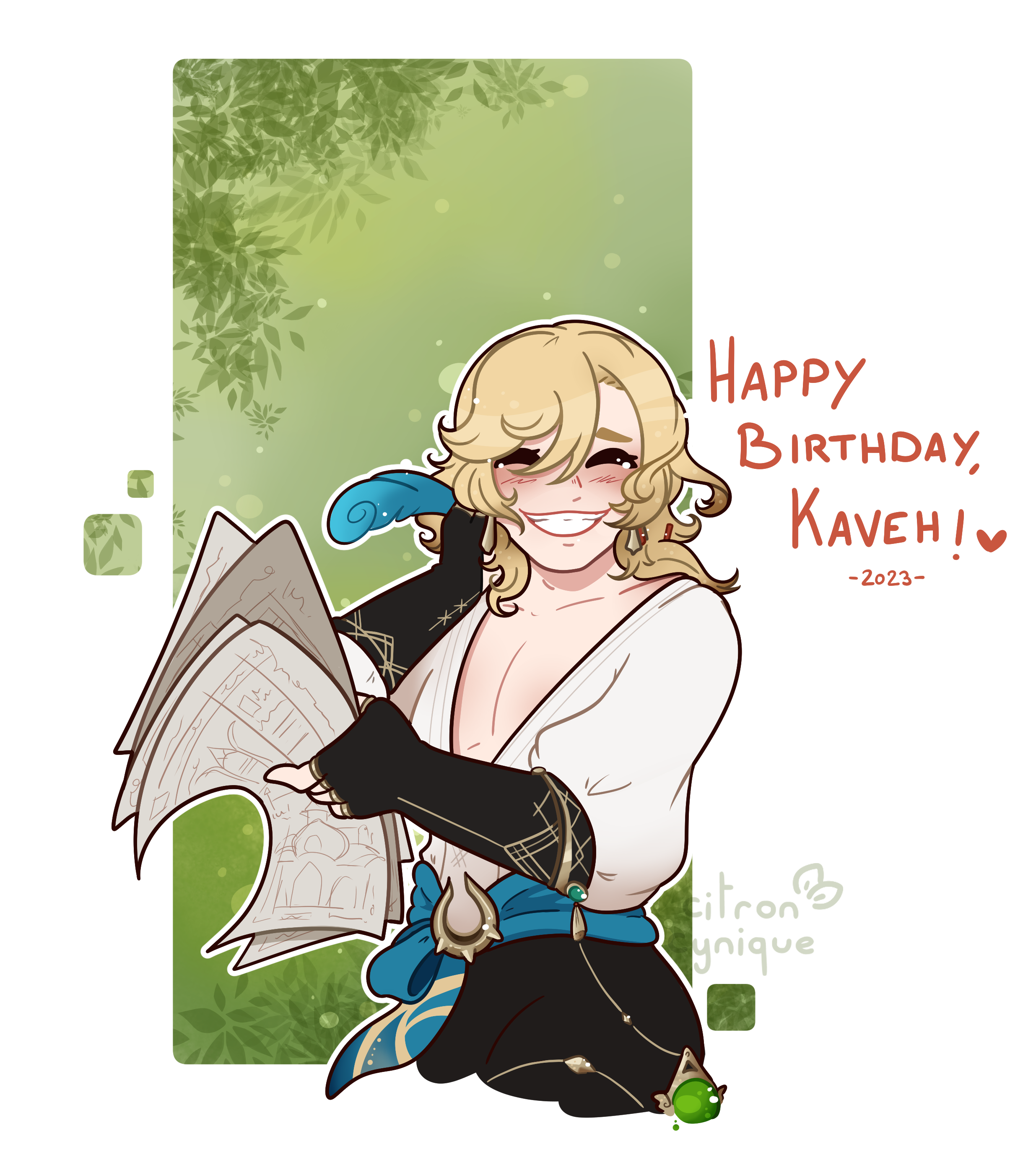 Happy Birthday, Kaveh!! Genshin Impact | HoYoLAB