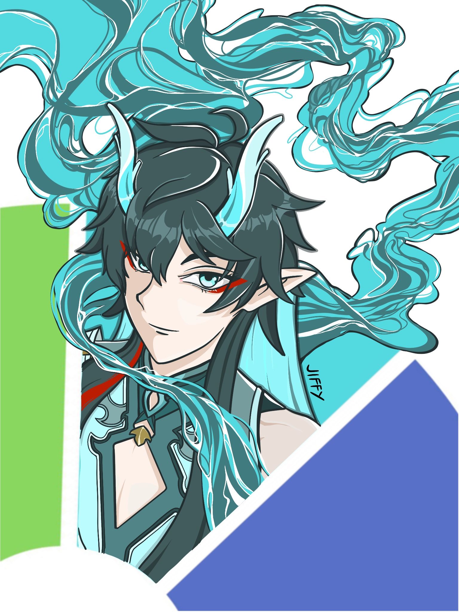 Dan Heng 5-Star Form FanArt Honkai Impact 3rd | HoYoLAB