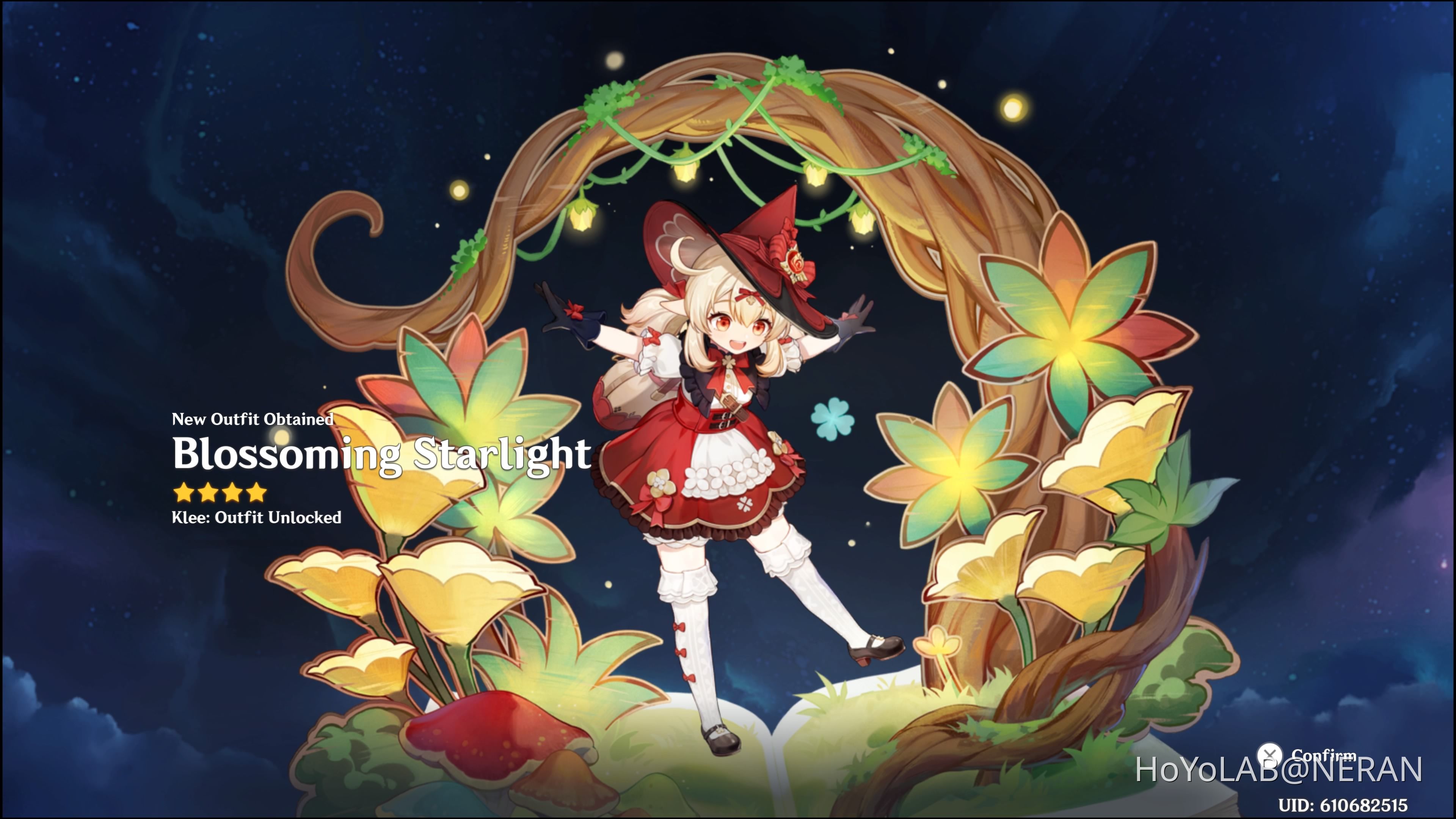 "KLEE IS LOVE! NEW OUTFIT OBTAINED!". . . O))) "WITCHERY SKIN-CRAFT ...