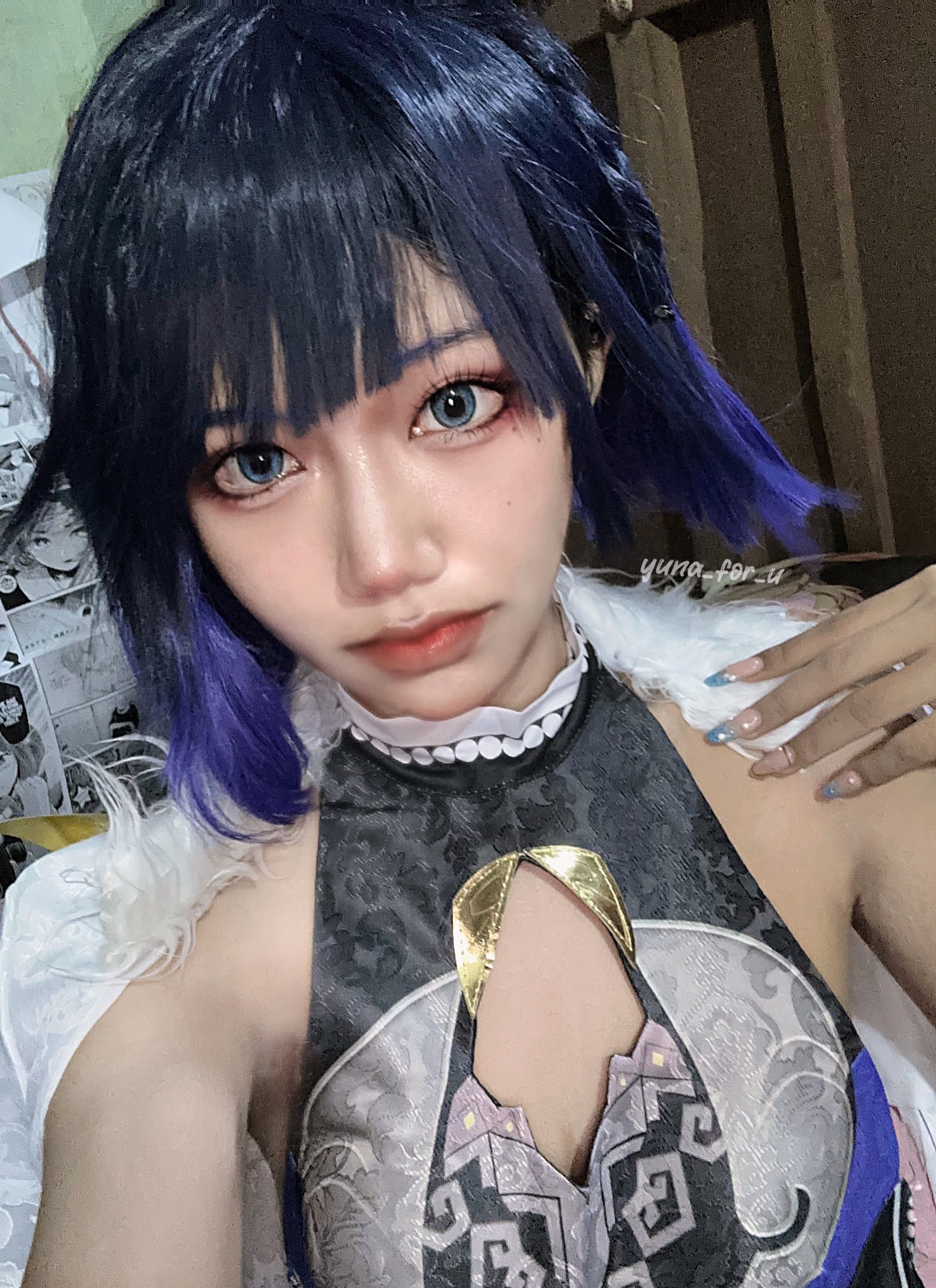 My Yelan cosplay 💙 Genshin Impact | HoYoLAB