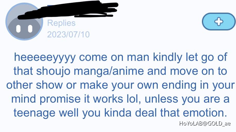 It’s a you problem 😭🤚🏻 | HoYoLAB