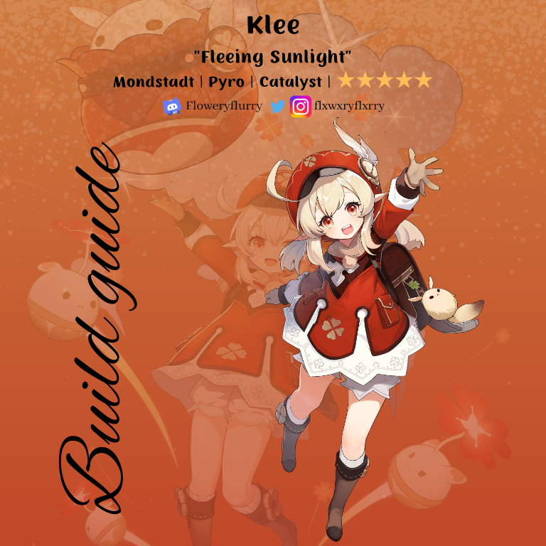 [Version 3.8] Klee build guide Genshin Impact | HoYoLAB
