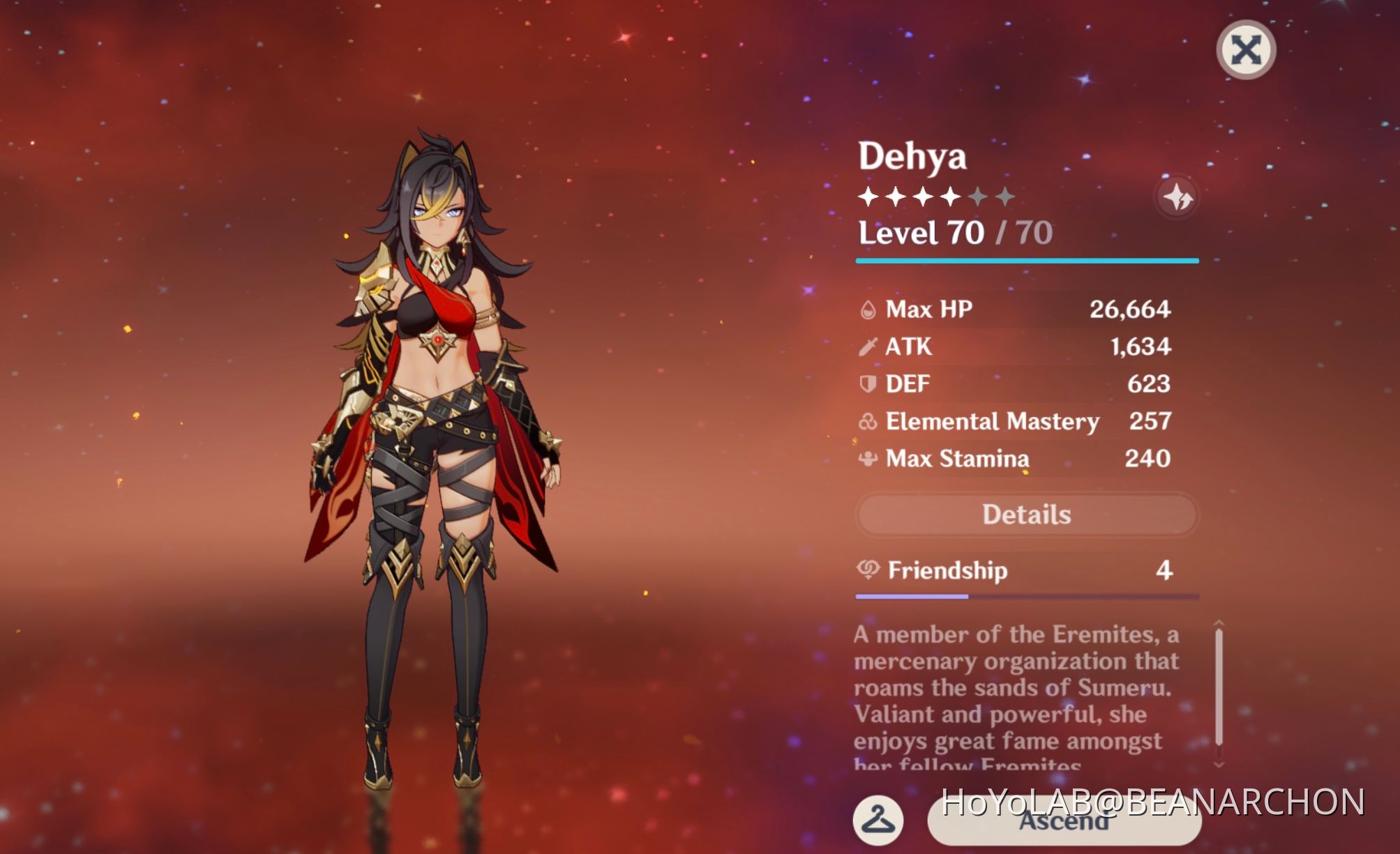 My dehya build :3 Genshin Impact | HoYoLAB