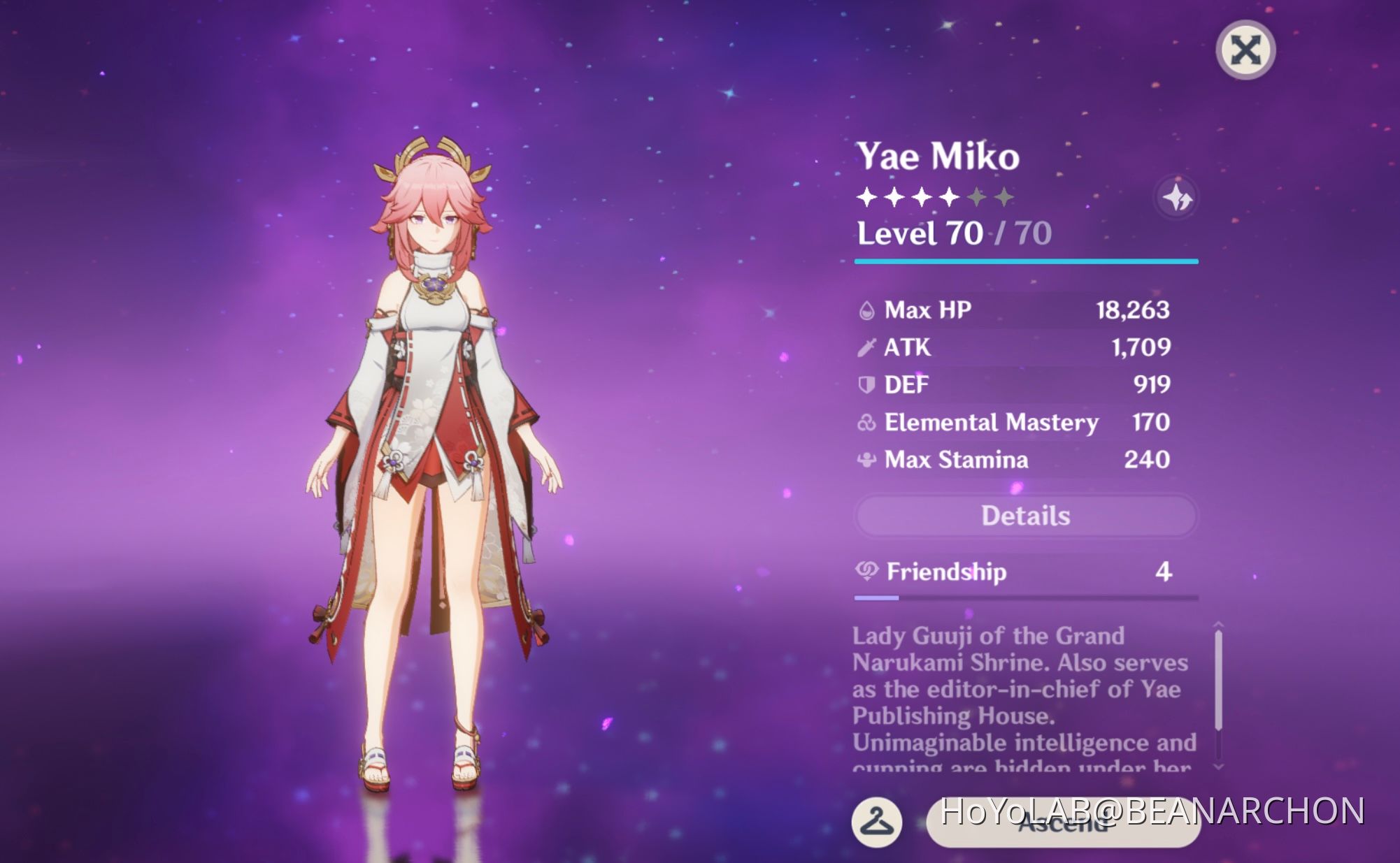 My yae miko build :3 Genshin Impact | HoYoLAB