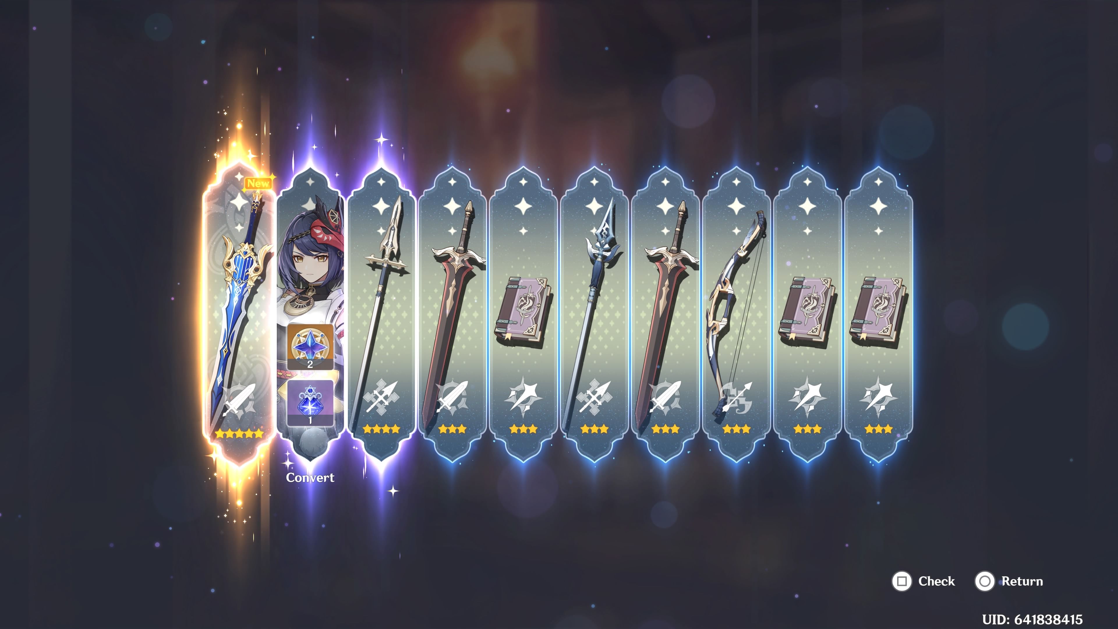 weapons banner (lucky day) Genshin Impact | HoYoLAB