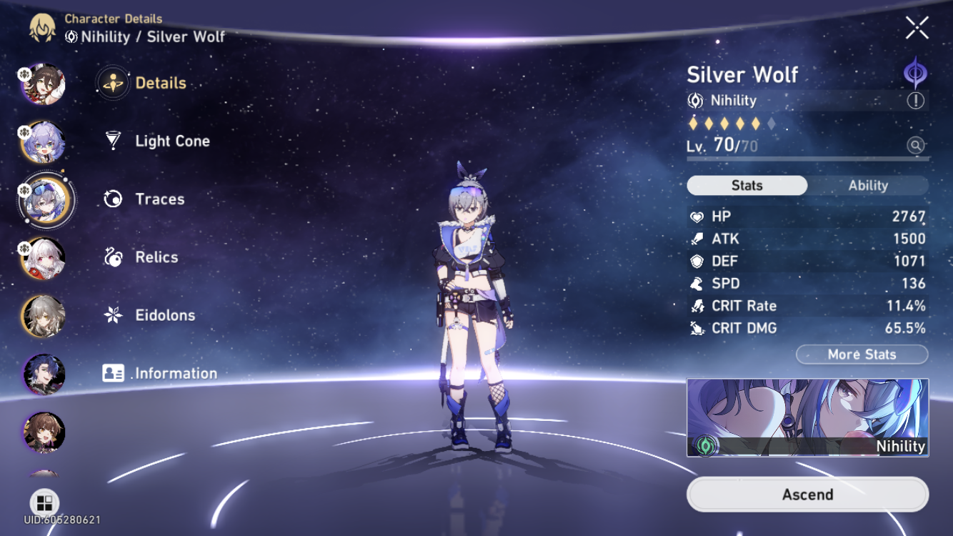Tips for my silverwolf? Honkai: Star Rail | HoYoLAB
