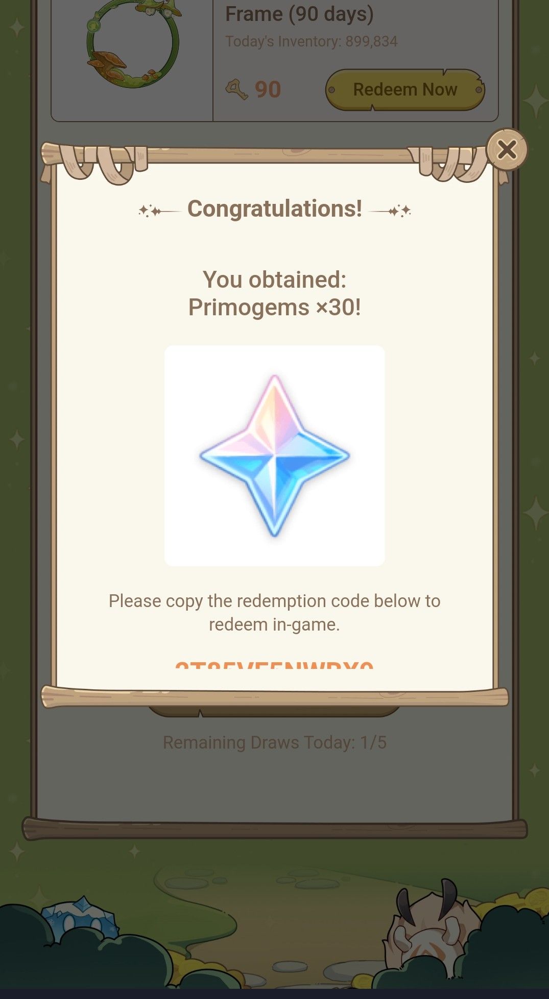 Woo whoo it finally happened. Genshin Impact | HoYoLAB