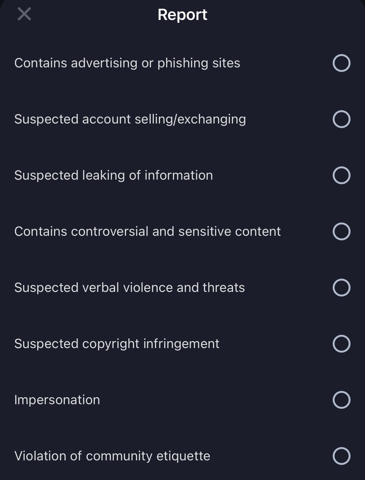 Reporting Spam | HoYoLAB