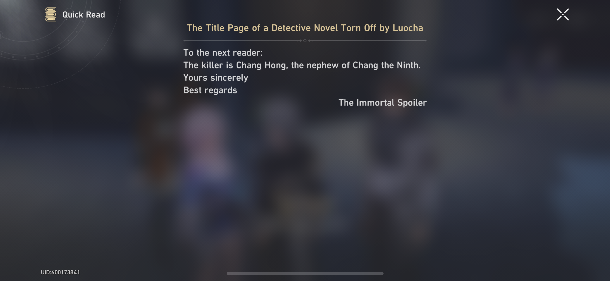 A genshin easter egg?? Honkai: Star Rail | HoYoLAB