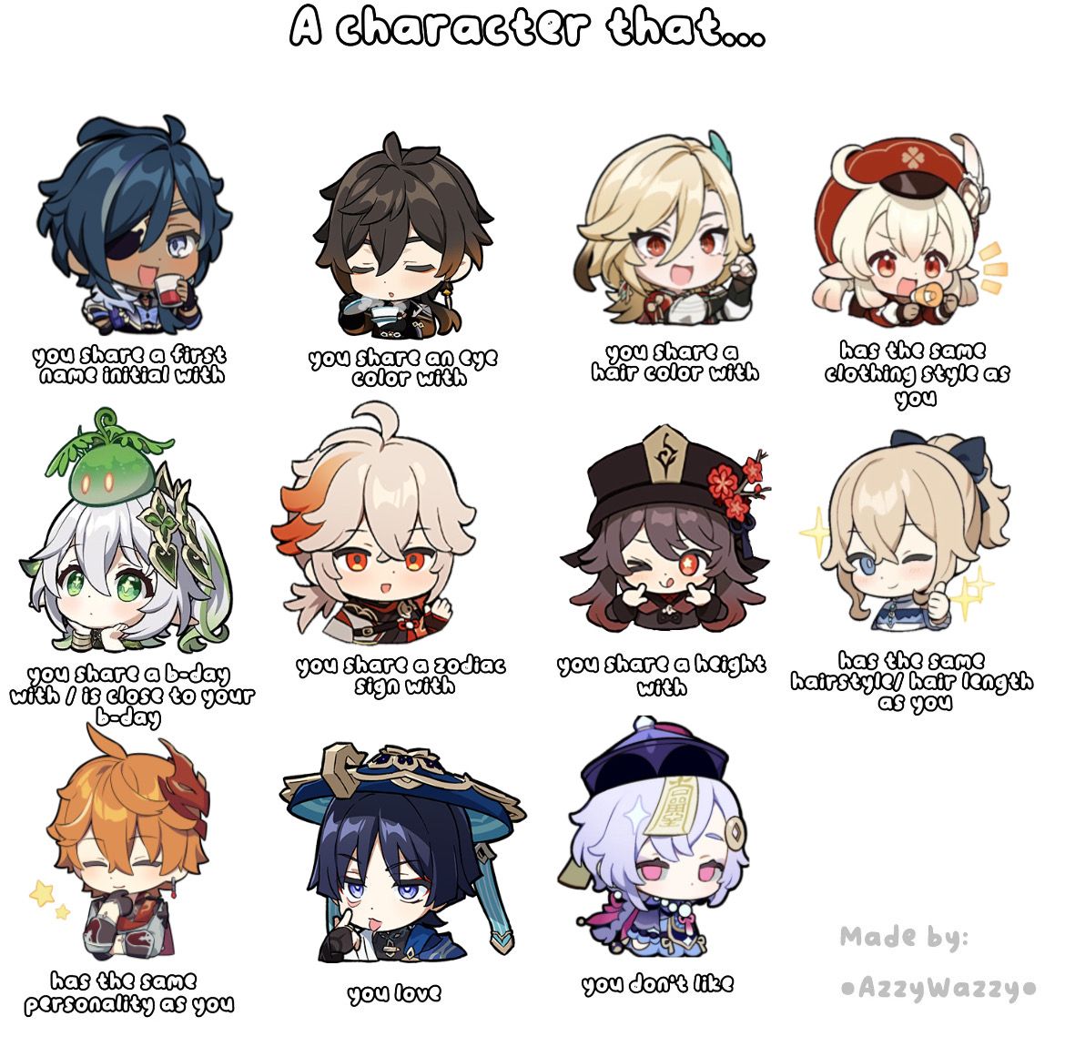 A character that… - Genshin Impact Genshin Impact | HoYoLAB