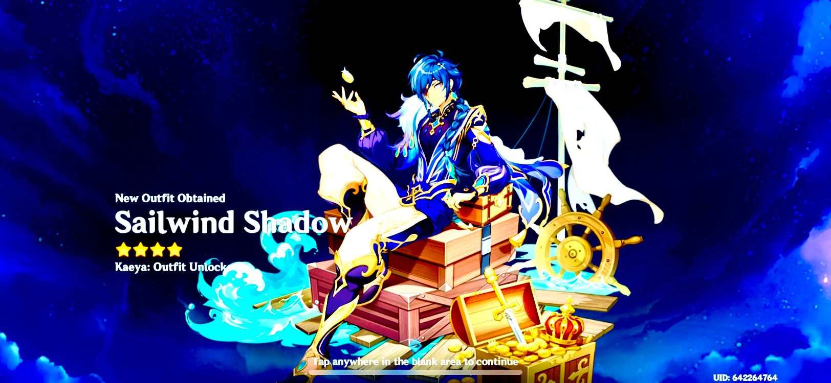 Kaeya's new outfit Sailwind Shadow Genshin Impact | HoYoLAB