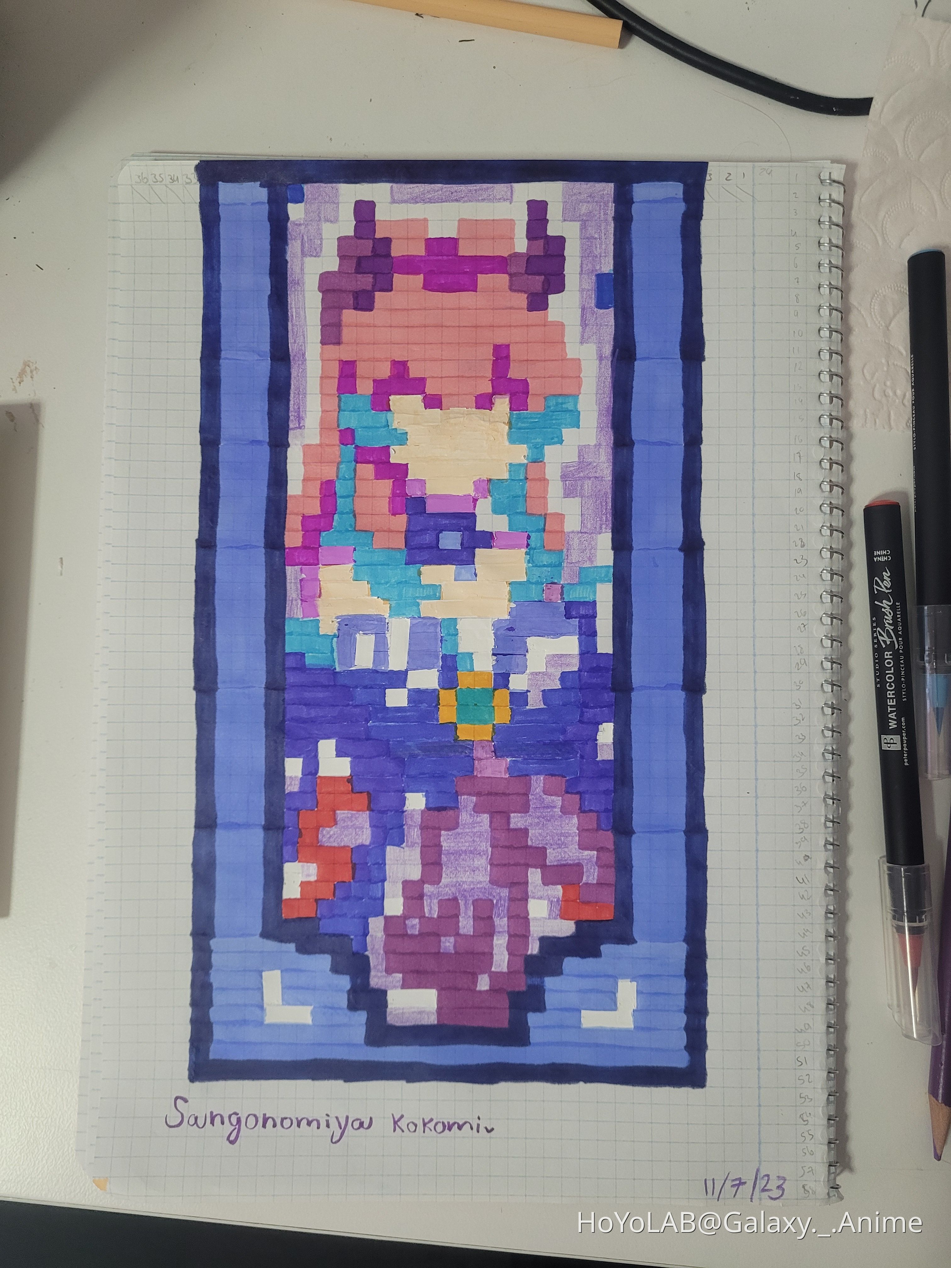 Pixel Kokomi Genshin Impact | HoYoLAB