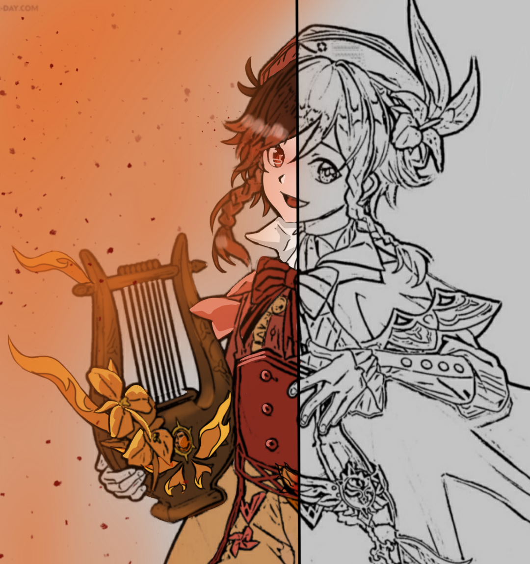 Venti Pyro et Cryo 1 partie Genshin Impact | HoYoLAB