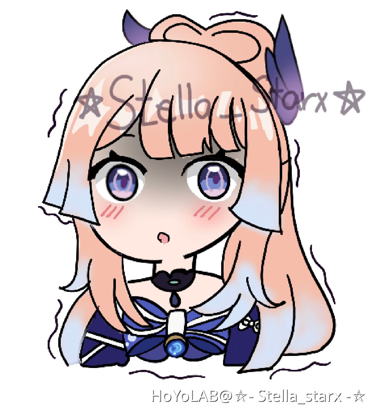 Chibi Sangonomiya Kokomi - Traumatized Genshin Impact | HoYoLAB