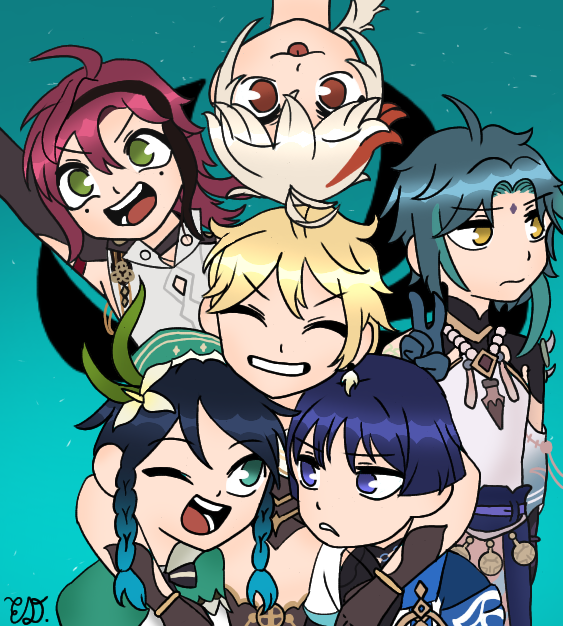 Anemo boys Genshin Impact | HoYoLAB