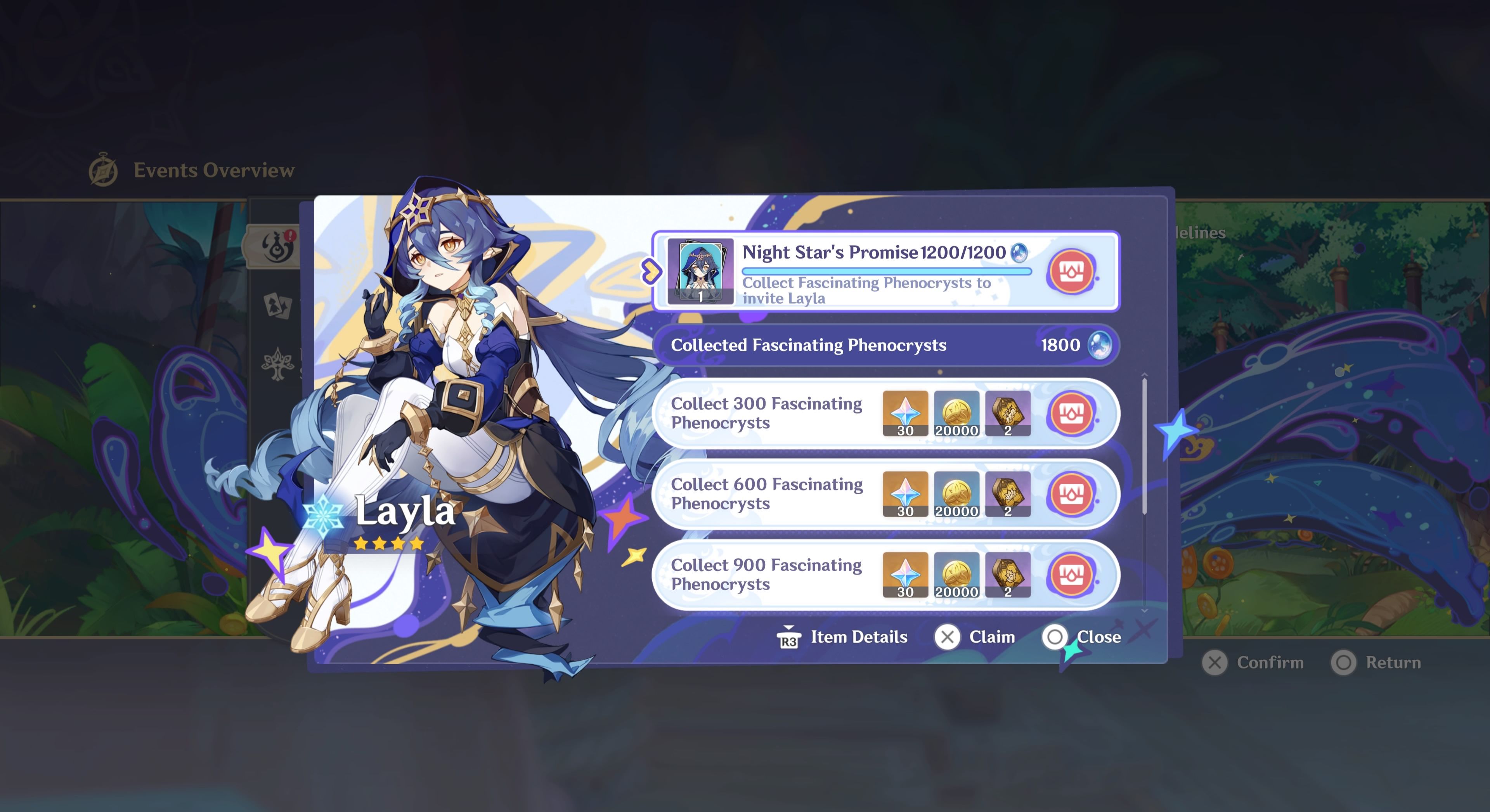 With the free Layla acquired she is now C5 Genshin Impact | HoYoLAB
