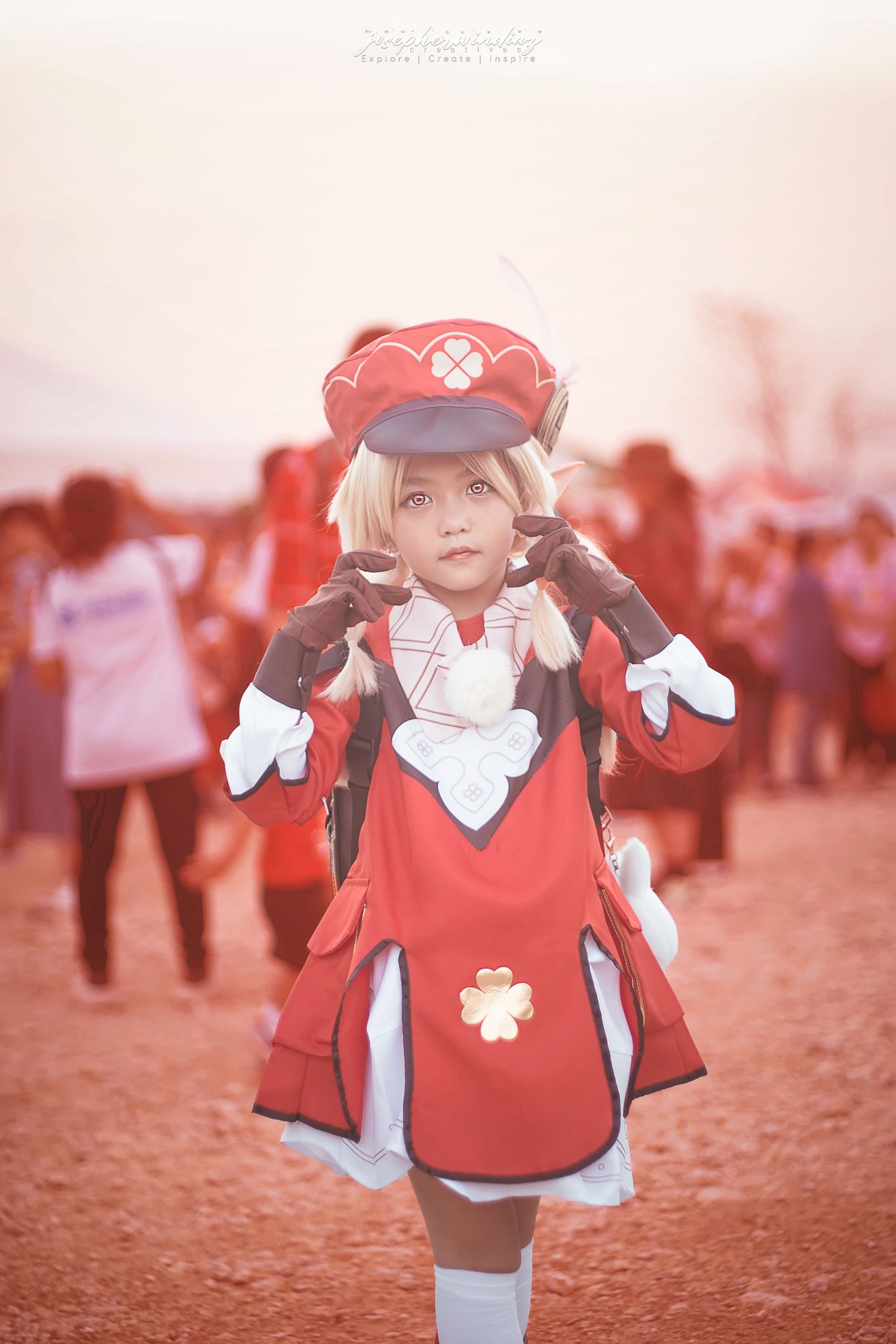 Spark Knight Klee Cosplay Photoshoot Genshin Impact | HoYoLAB