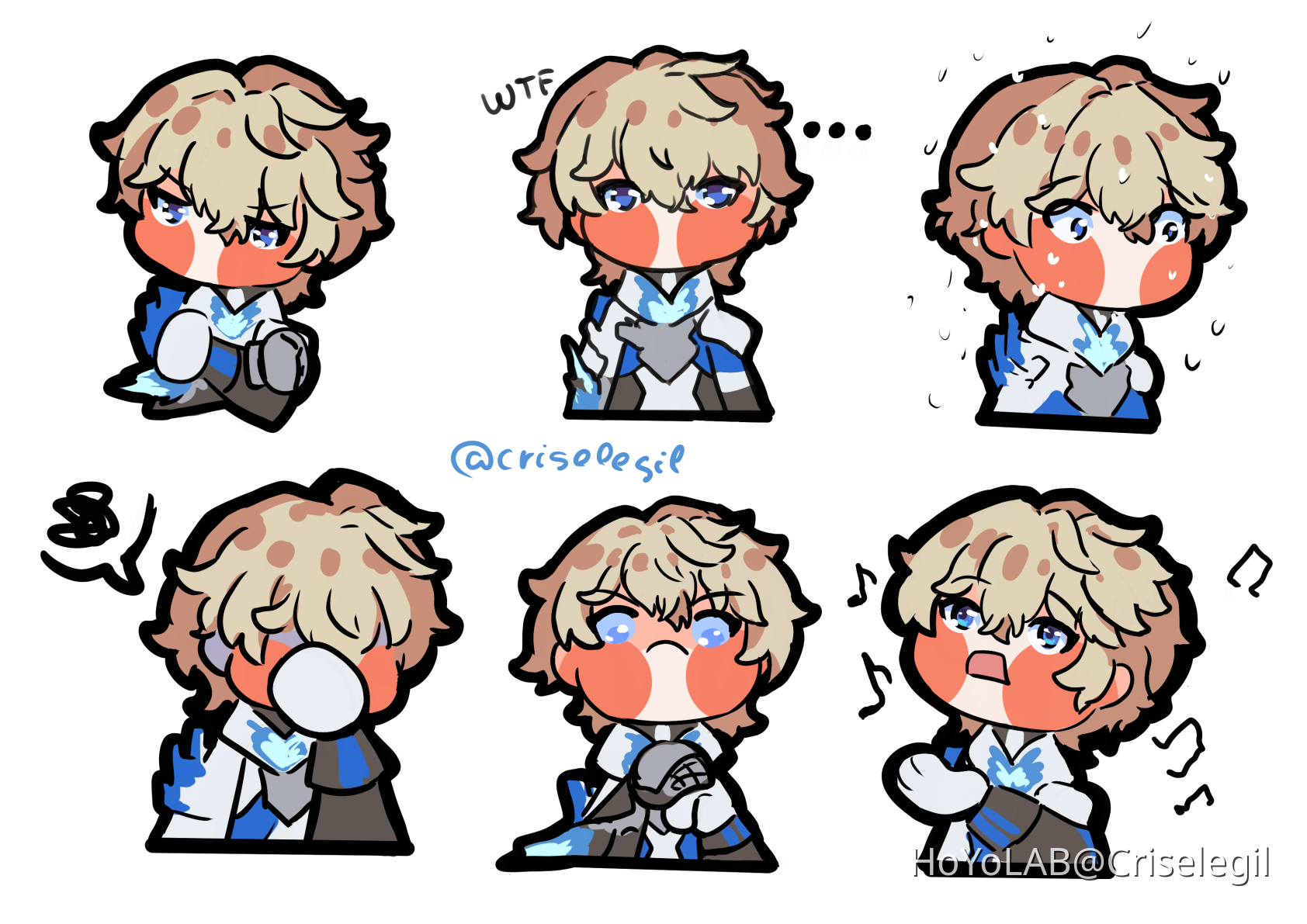 Gepard's Stickers Honkai: Star Rail | HoYoLAB