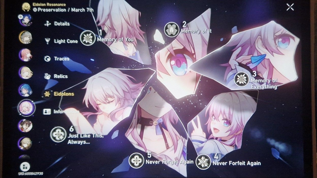 First c6 Honkai: Star Rail | HoYoLAB