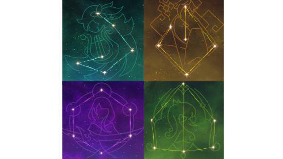 What if Archons' Constellations were in the Night Sky? Genshin Impact ...