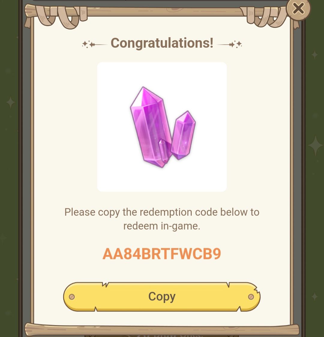 Enhancement ores code Genshin Impact | HoYoLAB