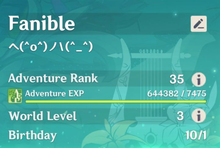 My Adventure xp is carrying me right now 🤩 Genshin Impact | HoYoLAB