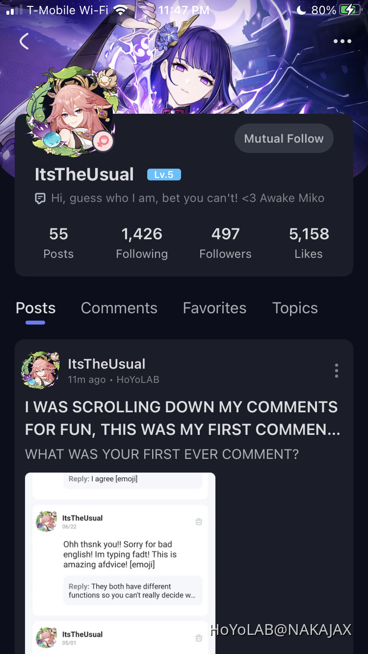 SHOUTOUTS~ (PT. 2/???) | HoYoLAB