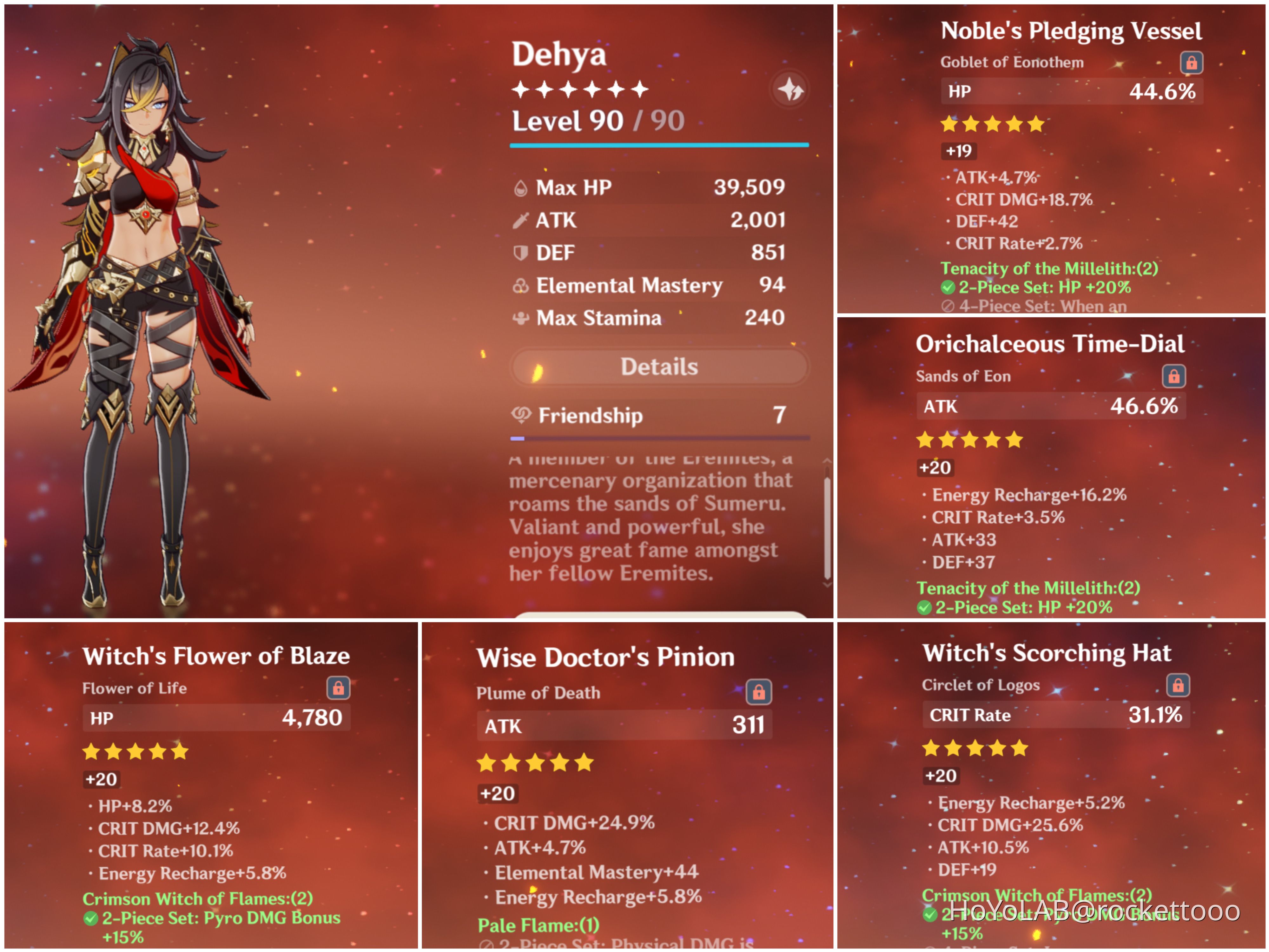 Dehya build Genshin Impact | HoYoLAB