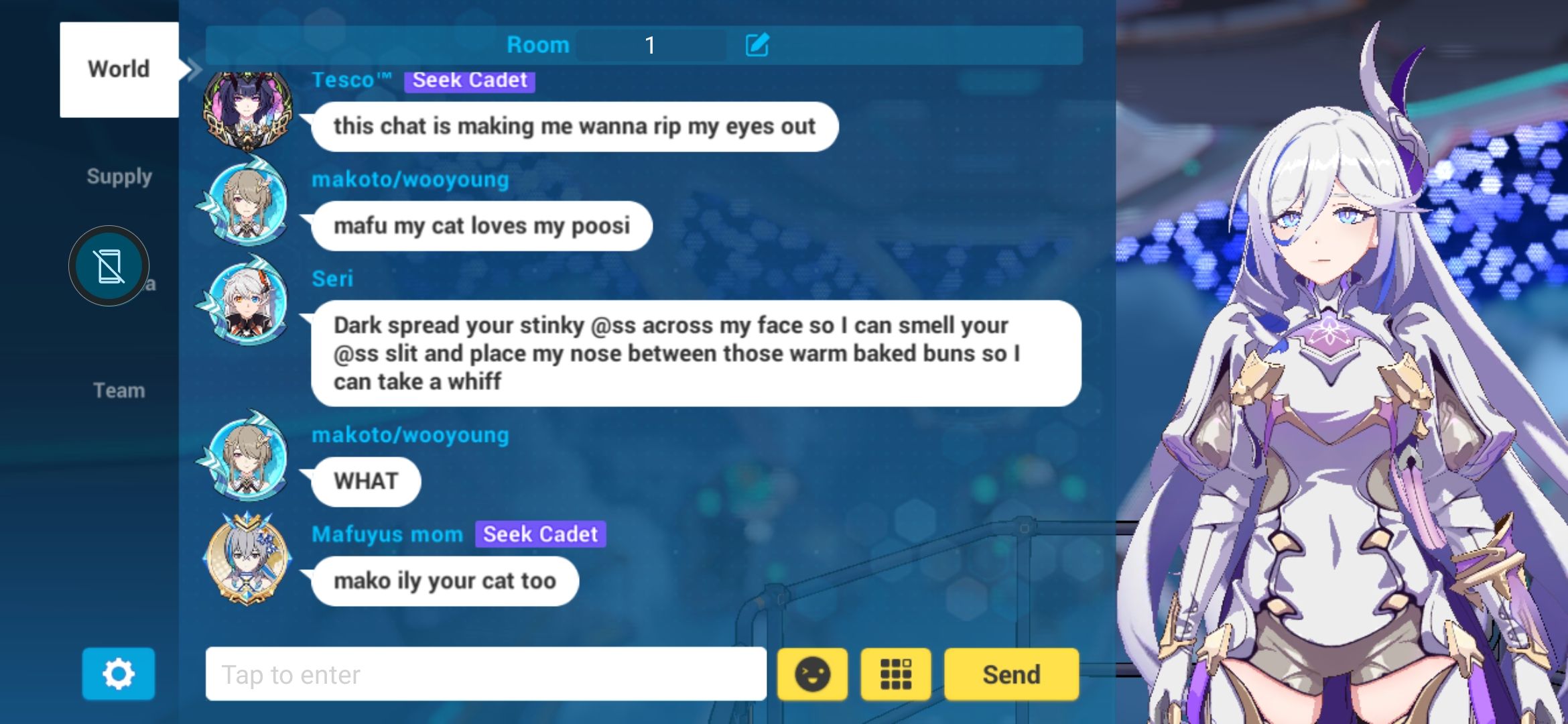 *Warning* Daily adventures in room 1 Honkai Impact 3rd | HoYoLAB