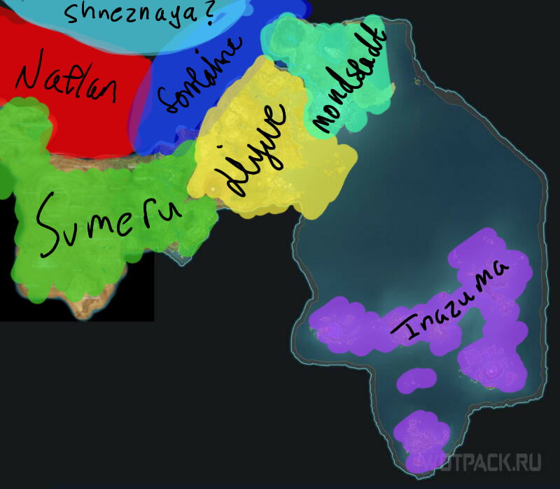 Teyvat Nations Genshin Impact | HoYoLAB