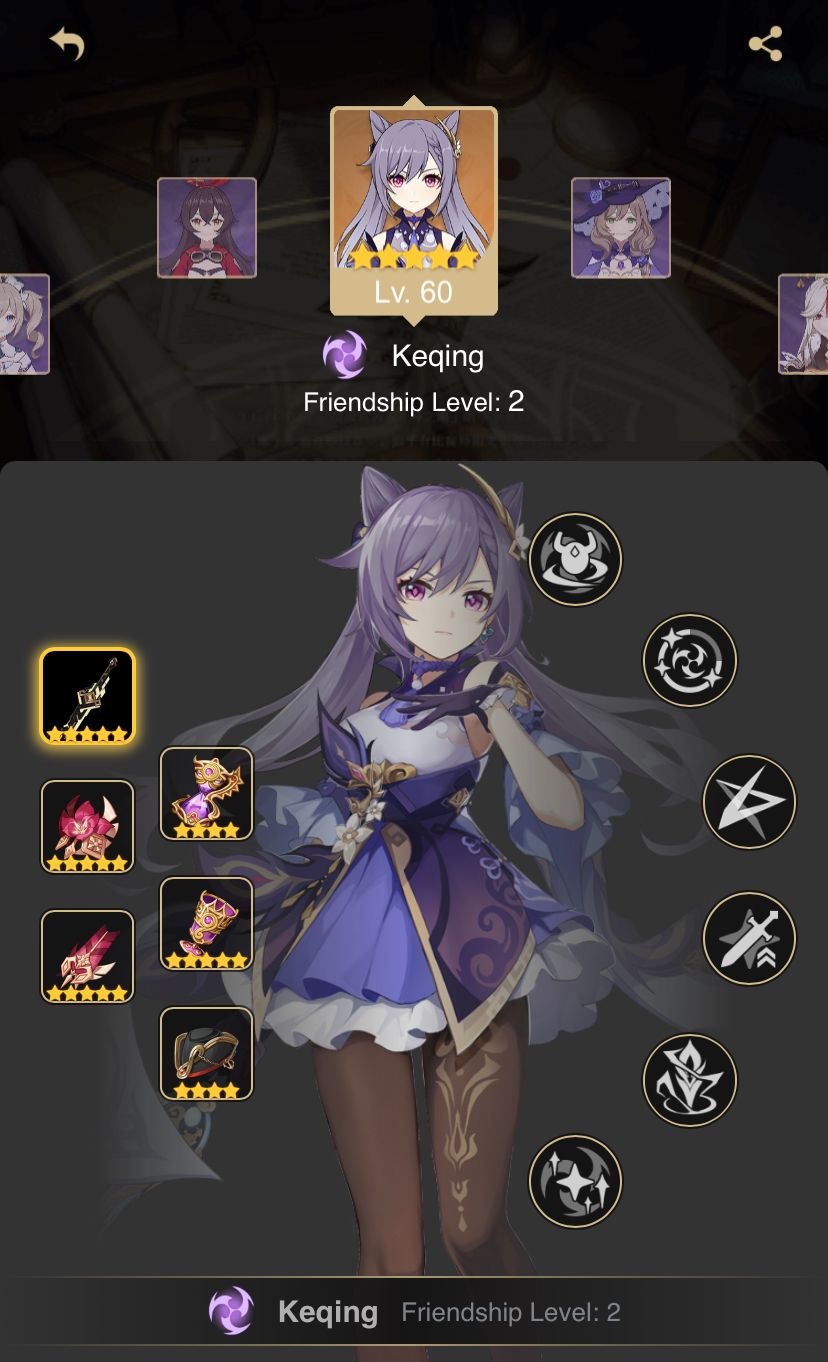 I have been ‘blessed’ with C6 Keqing 😆 Genshin Impact | HoYoLAB