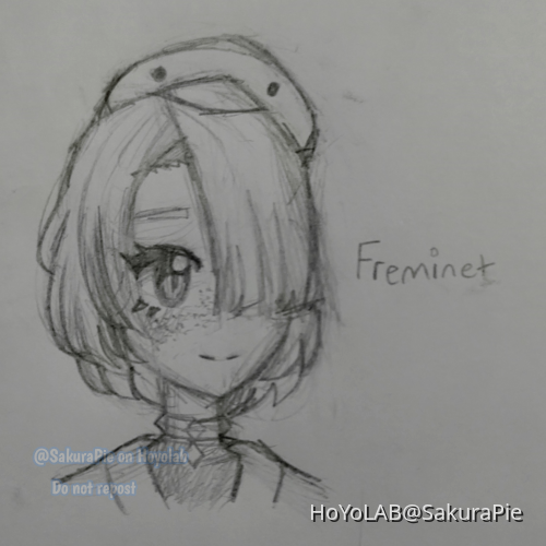 Freminet Sketch 🫧 Genshin Impact | HoYoLAB