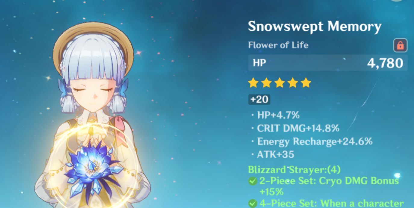 If you ever need to roll ER on your Ayaka’s flower you know where to ...