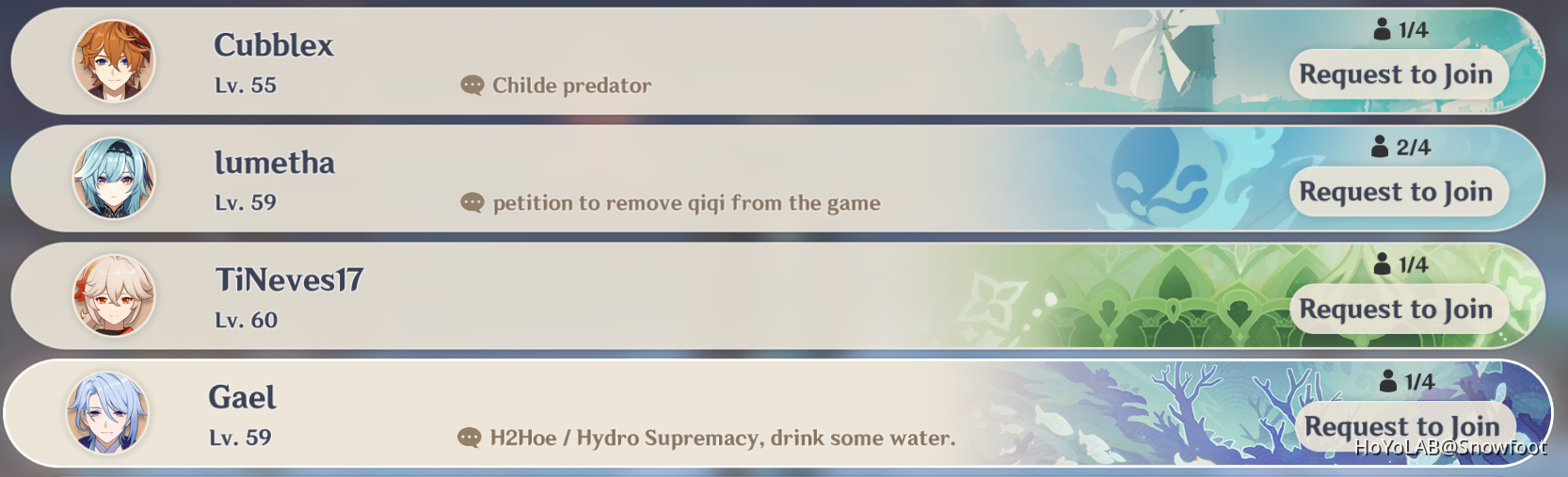 interesting" signatures Genshin Impact | HoYoLAB