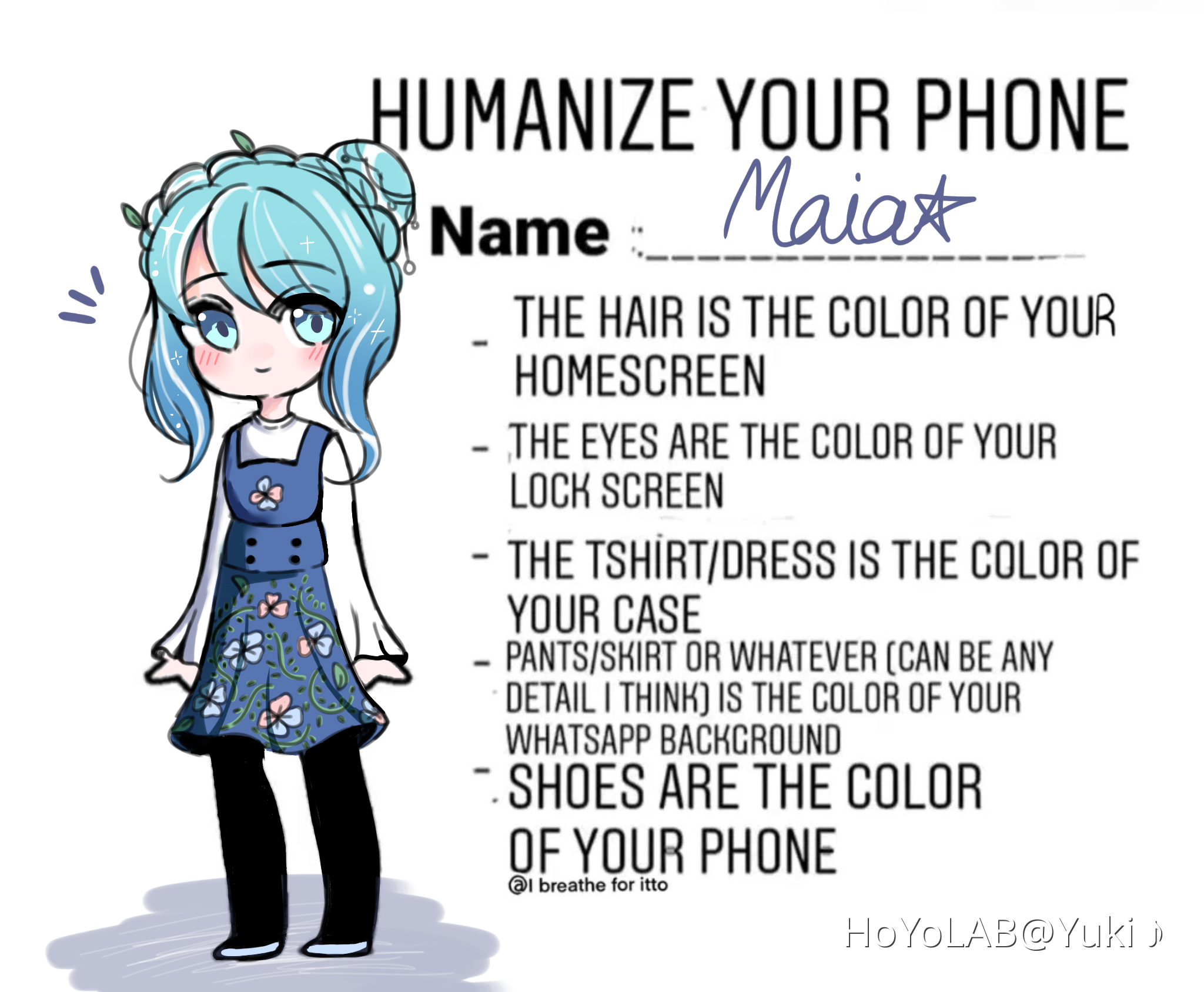 humanized phone | HoYoLAB